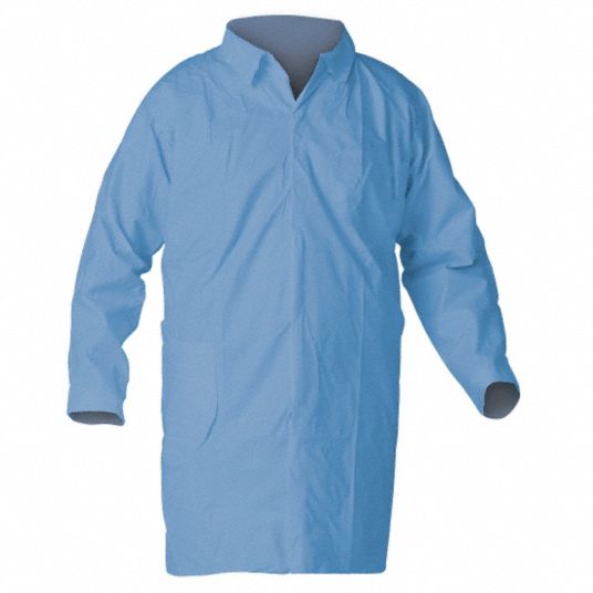 KLEENGUARD Flame-Resistant Lab Coat, PK 25 - 6VTD9|12811 - Grainger