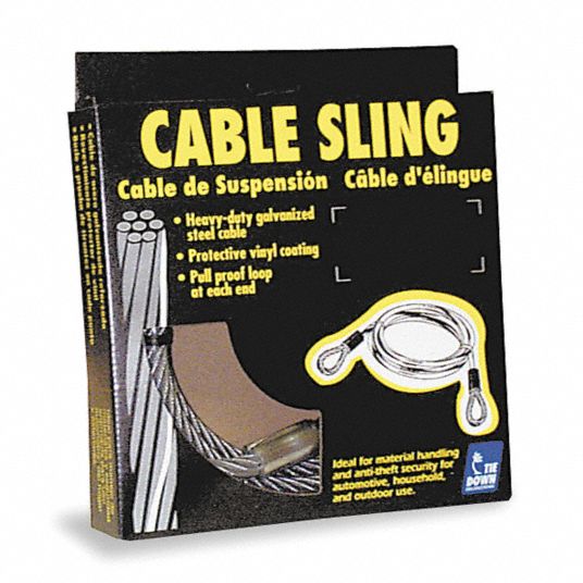 3/8 In X9' Cable Sling - Grainger