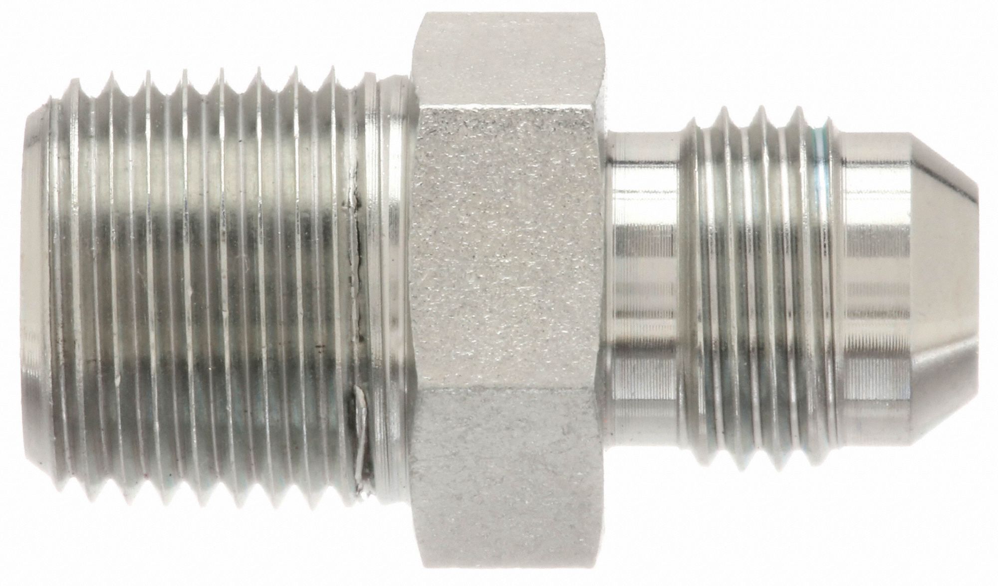 APPROVED VENDOR Adaptador de Manguera Hidráulica, Recto, Macho NPT a Macho JIC, Recto ...