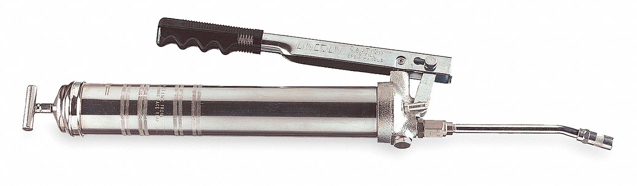 Lever-Grip Handle, Cartridge/Filler Pump Load, Manual Grease Gun ...