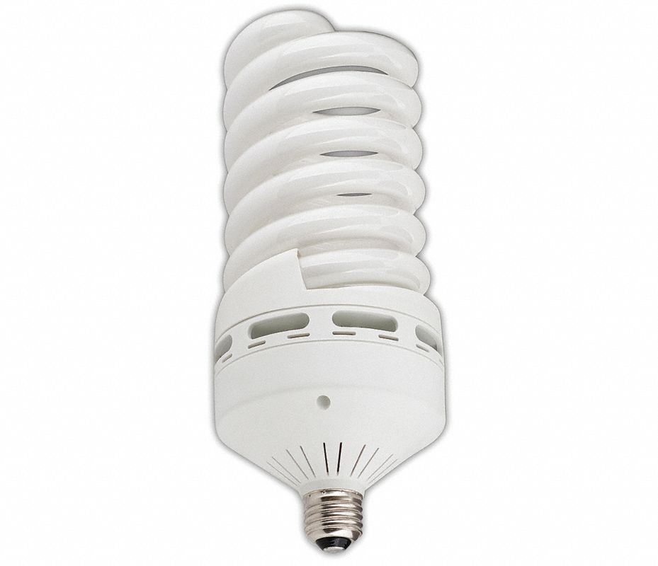 TECNOLITE Lámpara fluorescente compacta 100W Espiral T4 Atornillable ...