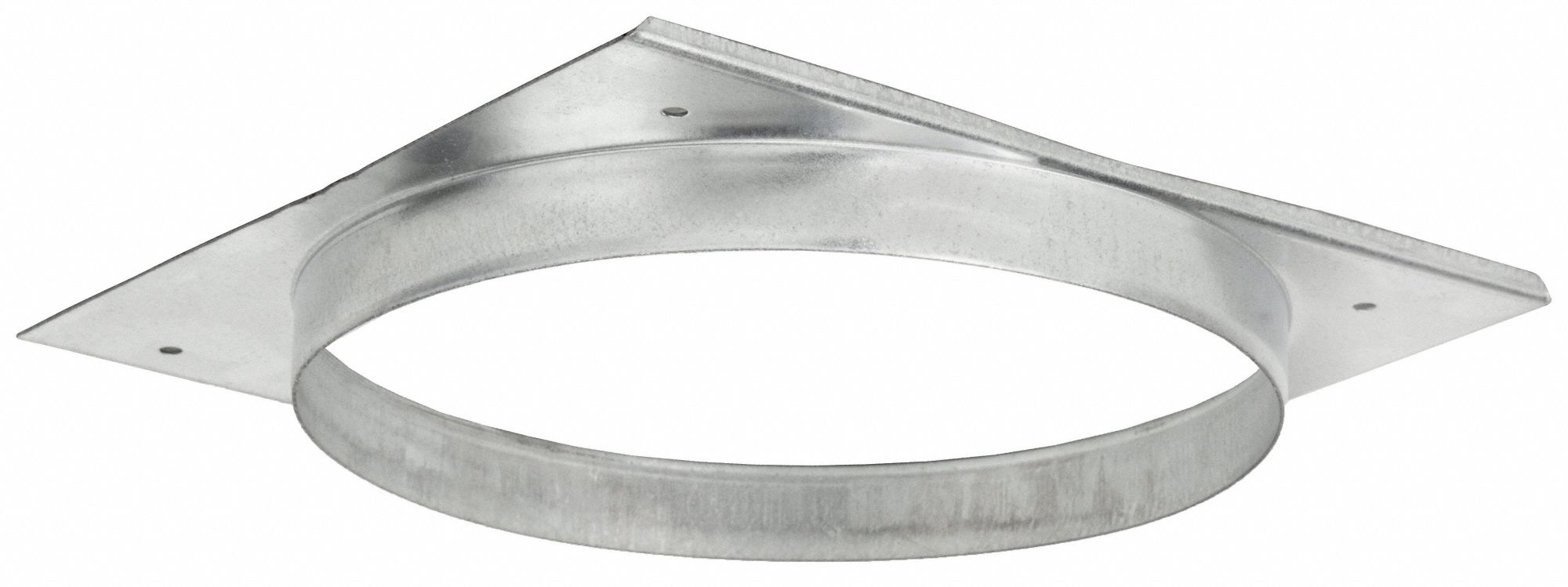 Steel, Galvanized, Round Duct Connector - 6WZP3|6WZP3 - Grainger