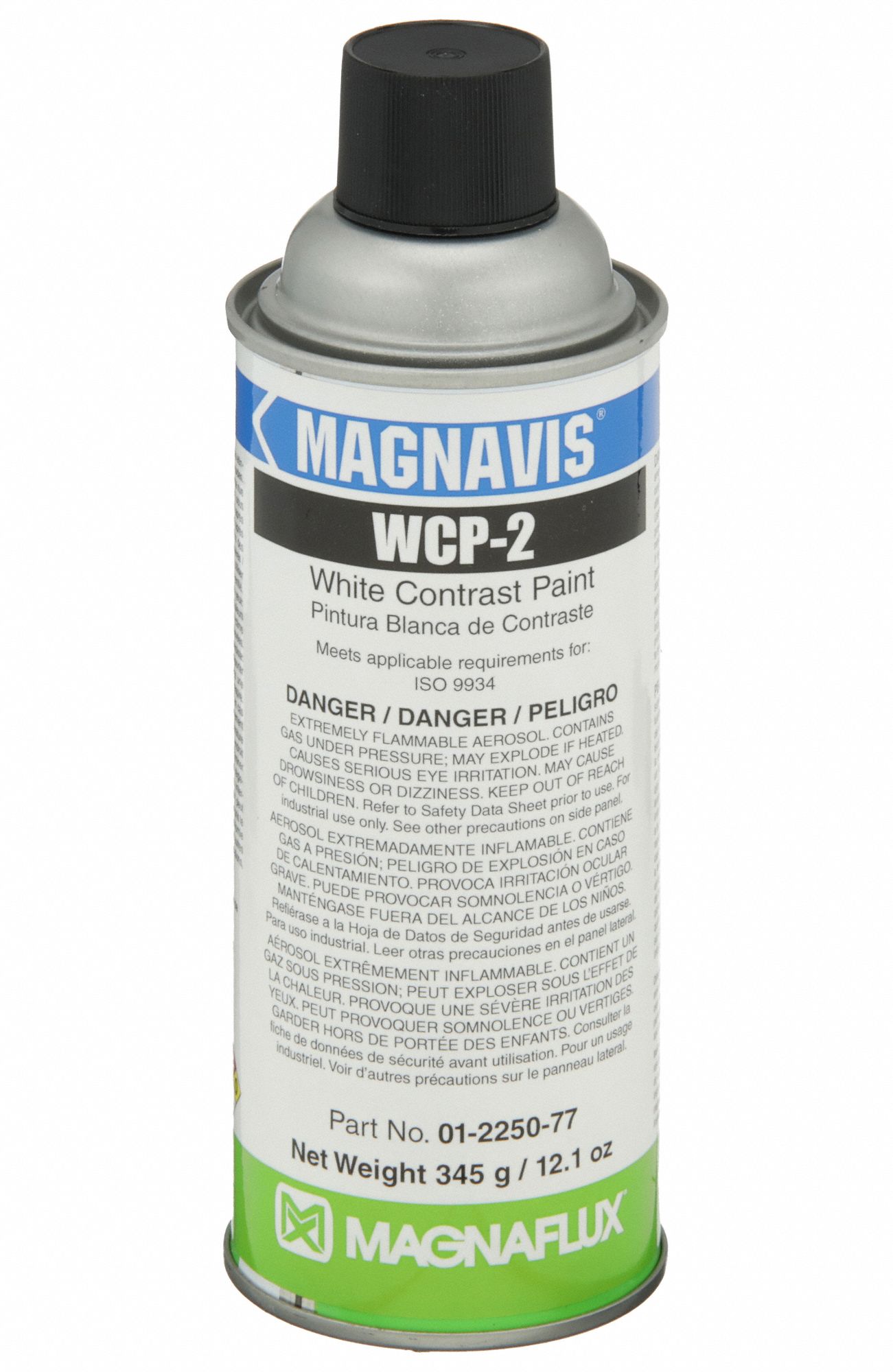 MAGNAFLUX Pintura de Contraste , Blanco - 6WZT5 | WCP-2 - Grainger México