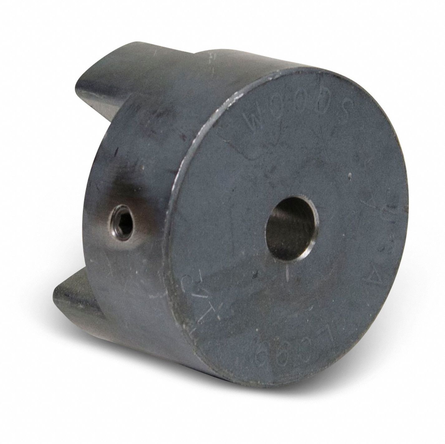 TB WOOD'S L075 Size 1/2 in Sintered Iron Jaw Coupling Hub, Keyway Size ...