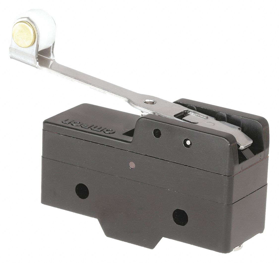 OMRON, Hinge Roller Lever Actuator, 1NO/1NC, Snap Action Switch - 6X285|Z-15GW2-B7-K - Grainger