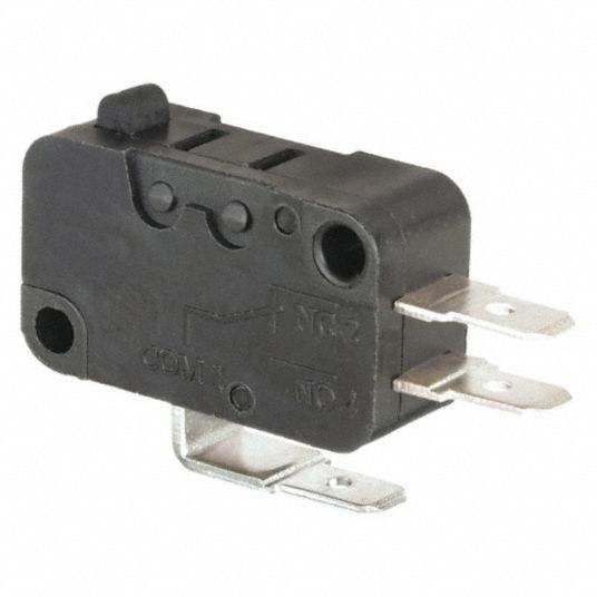 Plunger Actuator, SPDT, Miniature Snap Action Switch - 6X291|6X291 ...