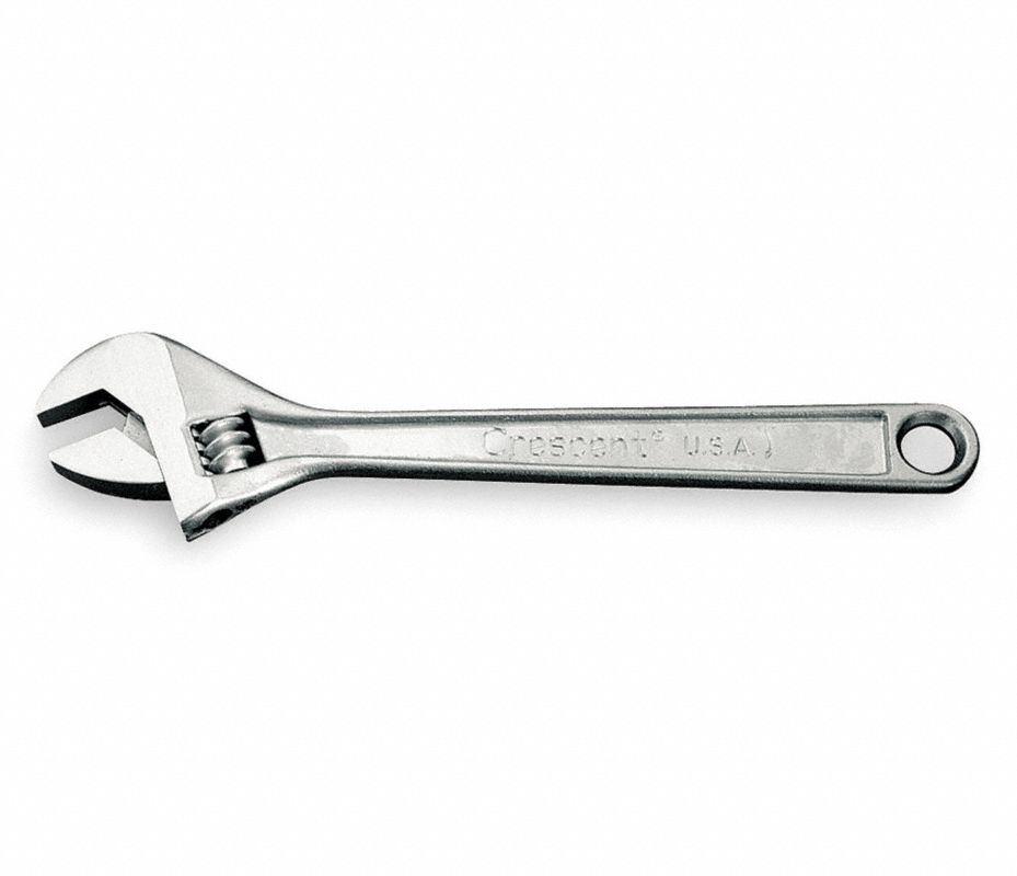 CRESCENT Acero Aleado, Cromado, 6" - Llaves Ajustables - 6X314 | AC16V ...