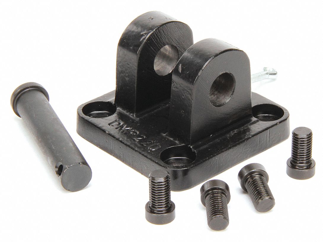 SPEEDAIRE, Clevis, Fits 2 in Bore Dia, Rear Cast Iron Clevis - 6X473 ...