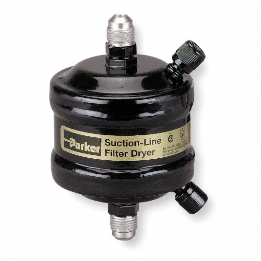 Steel Shell Suction Line Filter Dryer, With Inlet and Outlet Access ...