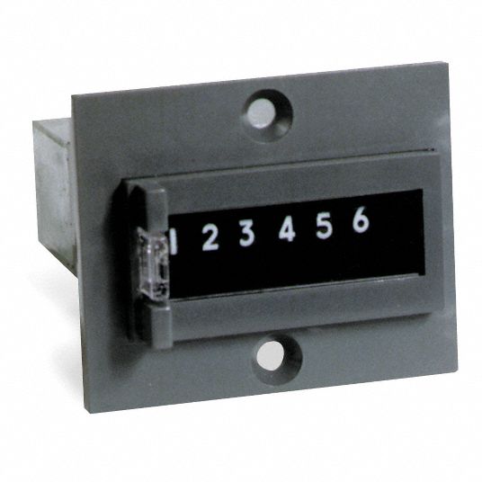 REDINGTON Electrical Resettable Counter, Number of Digits: 6 - 6X595|R2 ...
