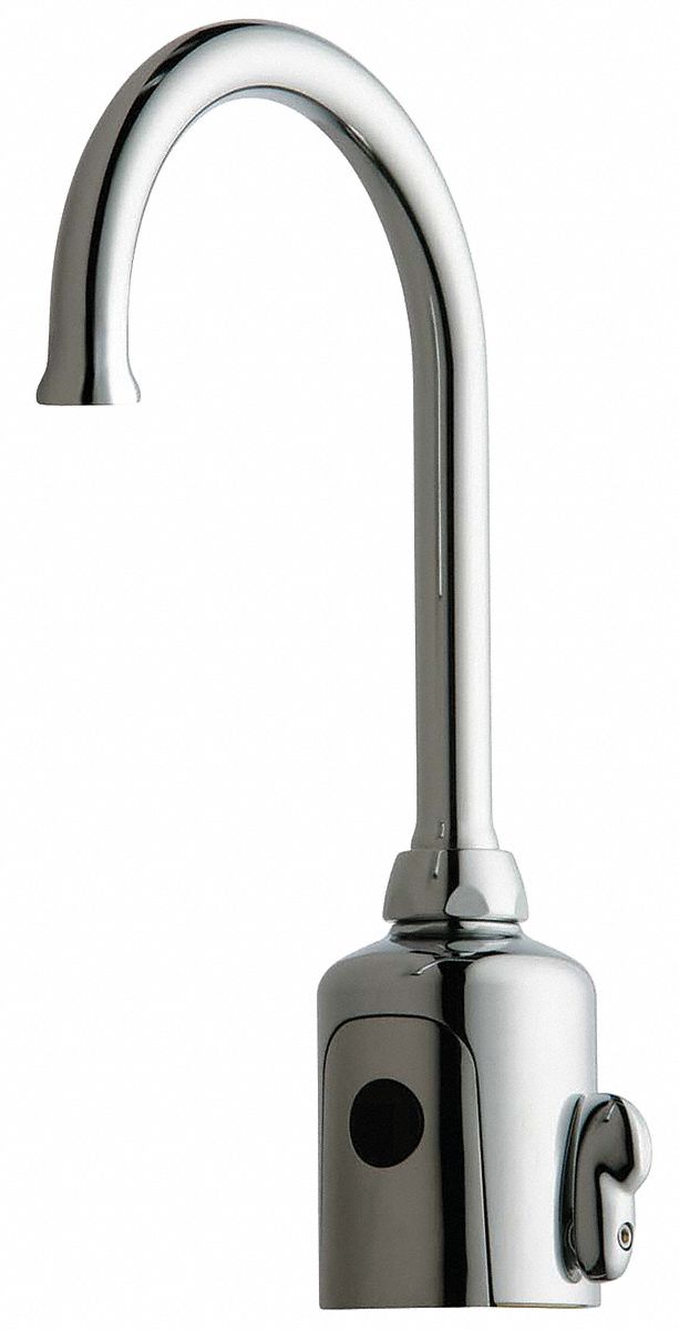 CHICAGO FAUCETS 116.429.AB.1 Gooseneck,Chrome,Chicago Faucets,0.5gpm ...