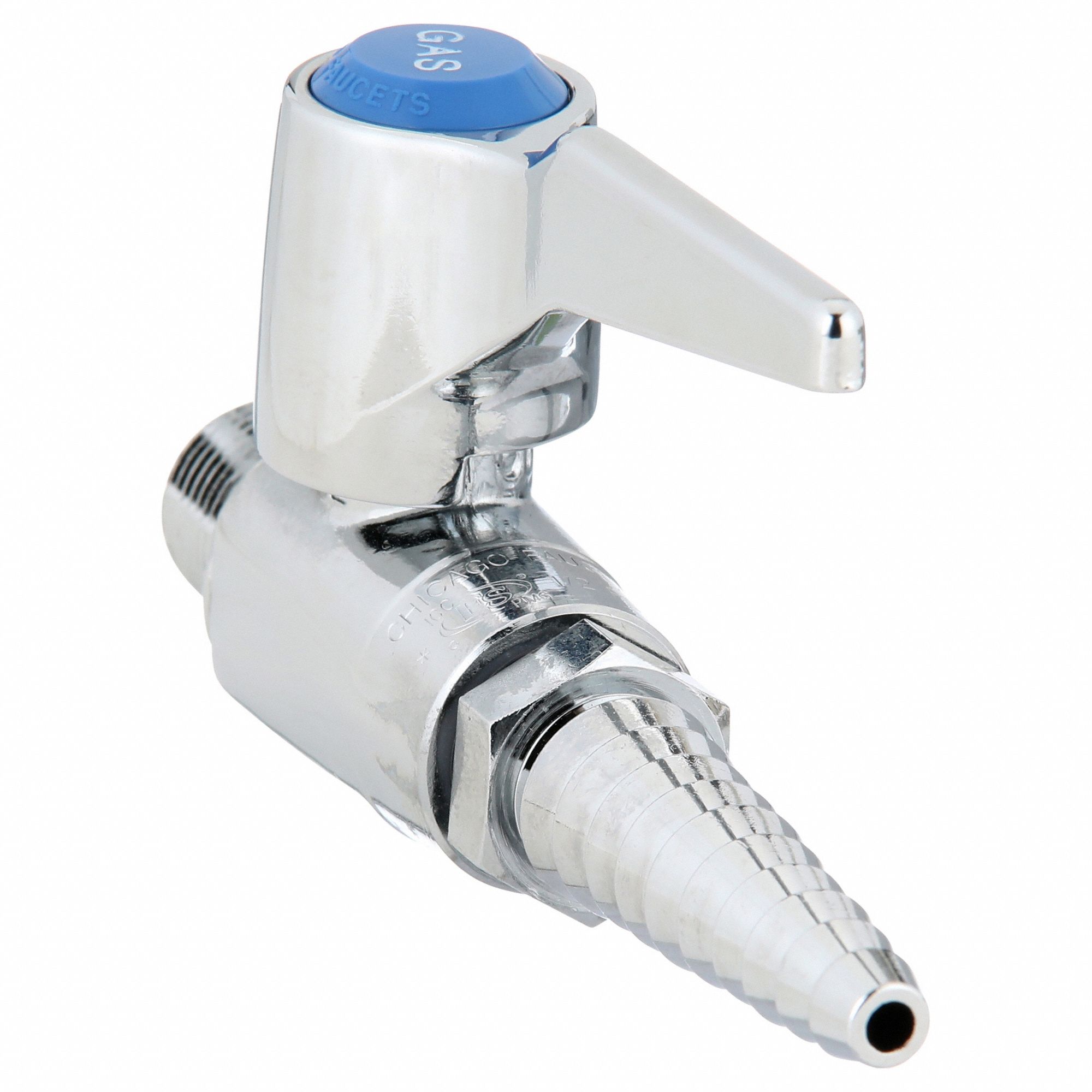 CHICAGO FAUCETS, 1 Handles, 1 Outlets, Laboratory Gas Valve - 6XAF6|909 ...