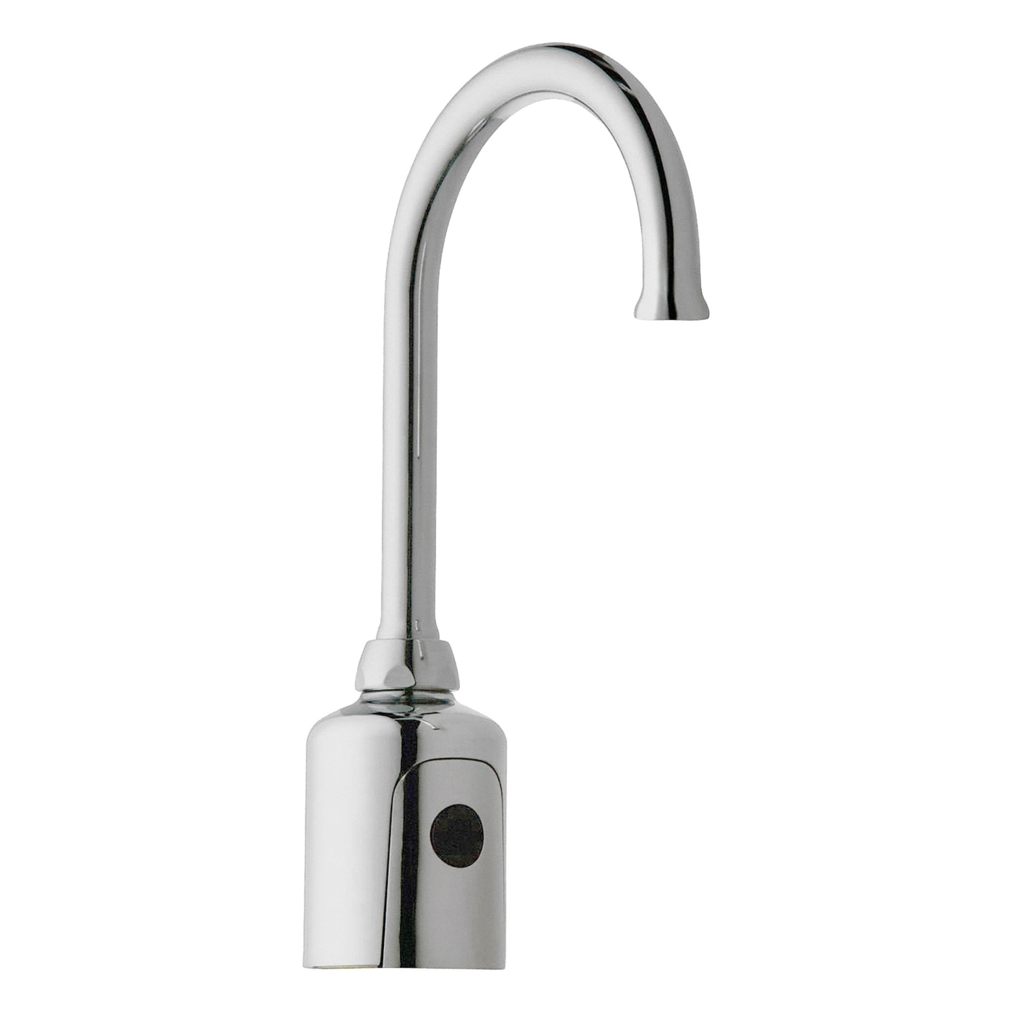 CHICAGO FAUCETS, HyTronic Gooseneck, Cast Brass, Bathroom Sensor Faucet ...