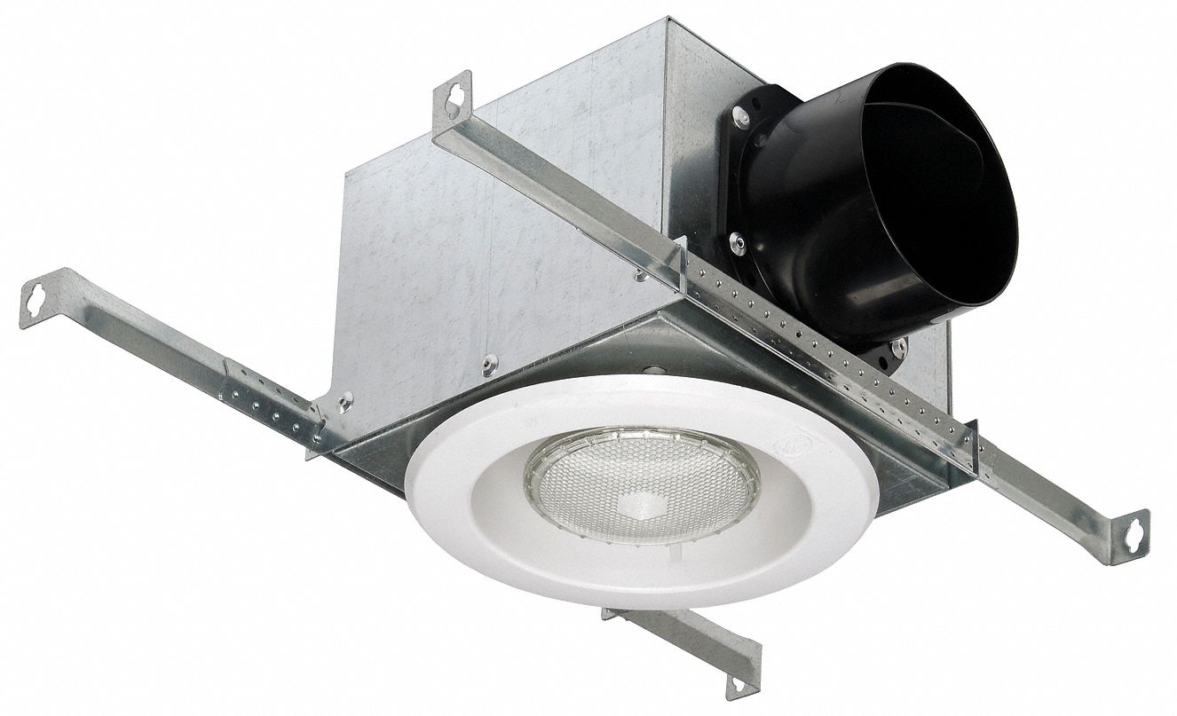 Plastic/Metal, Halogen, In-Line Duct Fan Grille - 6XAT6|VLH-100 - Grainger