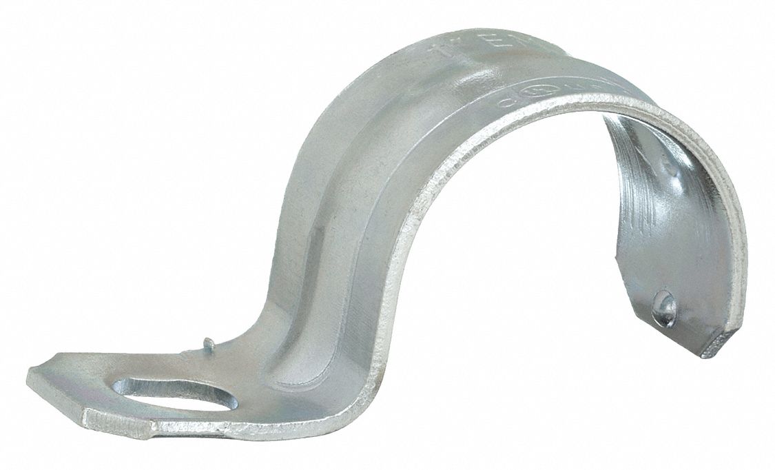 One Hole Conduit Strap, PK 50 - Grainger