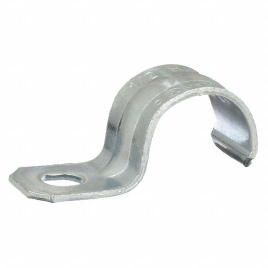 One Hole Conduit Strap, PK 50 - Grainger