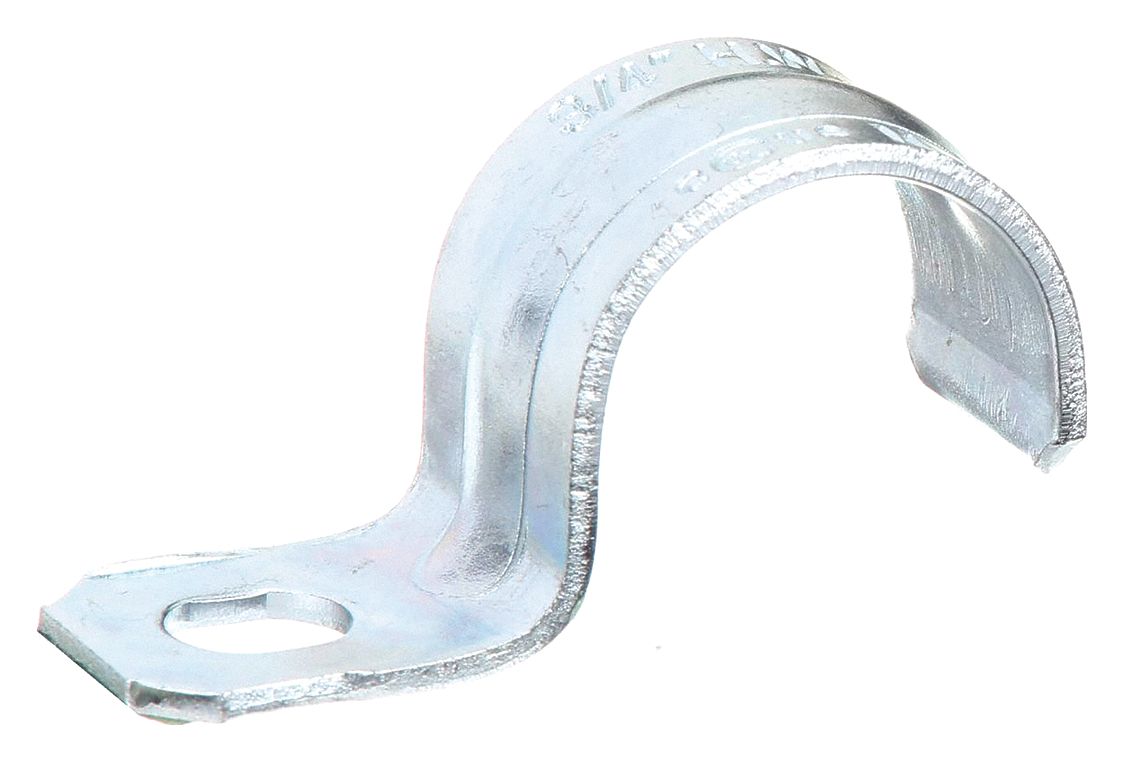 One Hole Conduit Strap, PK 50 - Grainger