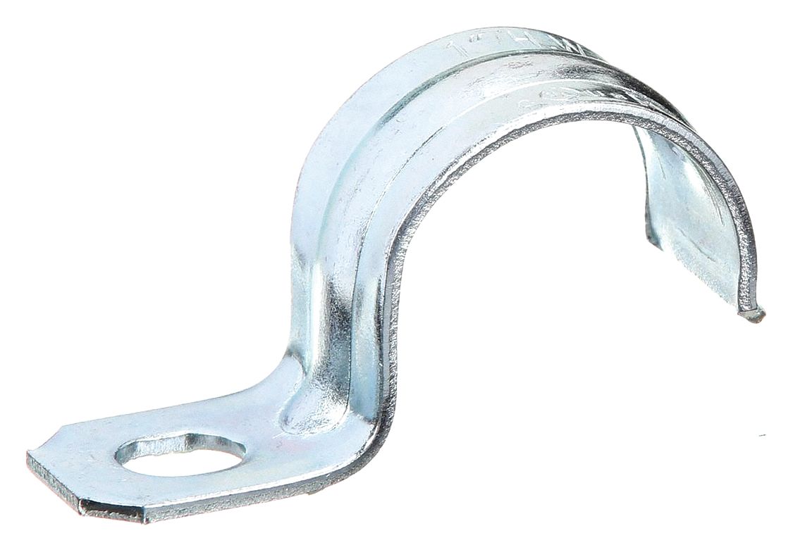 One Hole Conduit Strap, PK 25 - Grainger