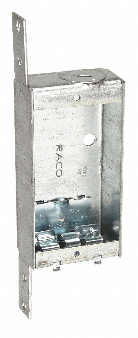 RACO, Steel, Steel Material & Nominal Size, Electrical Box - 6XC72|404 ...