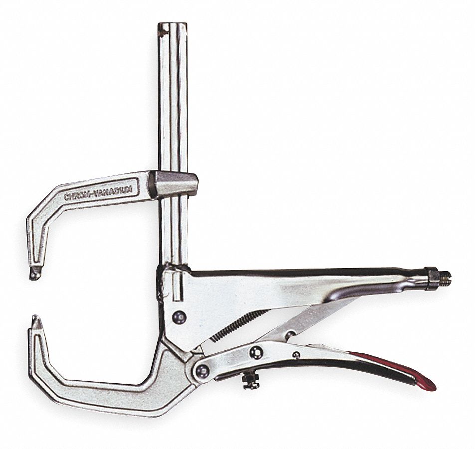 BESSEY, 4 1/2 in Max. Opening, 3 in Throat Dp, Sliding Arm Locking ...