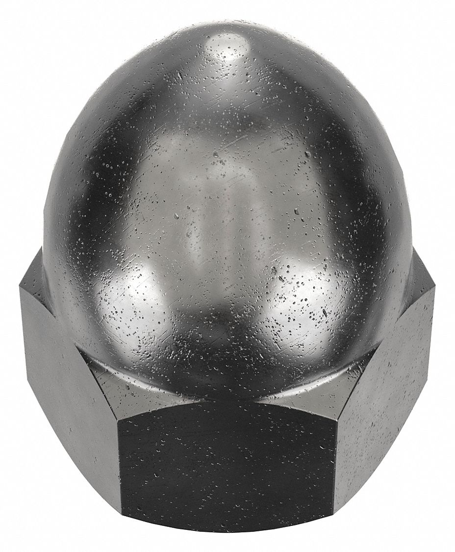 High Crown, #6-32 Thread, Cap Nut - 6XEF8|CPB101 - Grainger