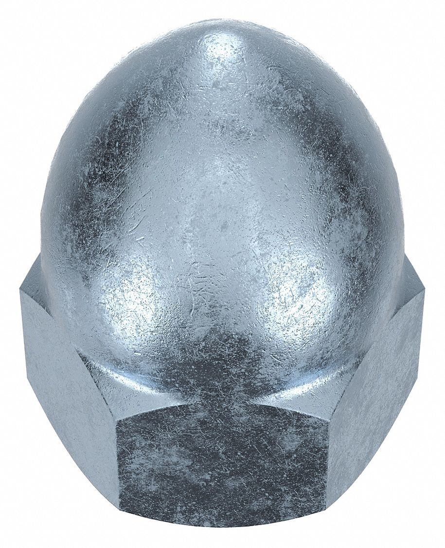 High Crown, #10-24 Thread, Cap Nut - 6XEJ6|CPB129 - Grainger