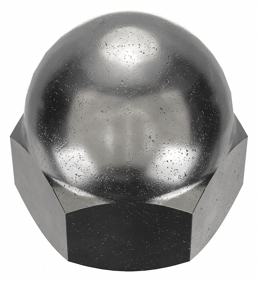 Low Crown, 7/8"-14 Thread, Cap Nut - 6XER2|CPB175 - Grainger