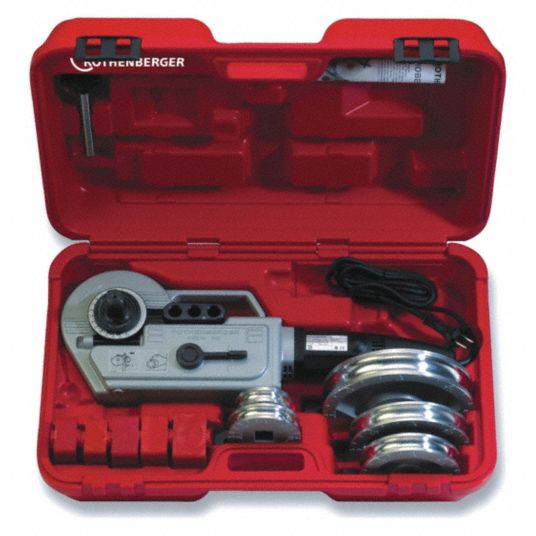 ROTHENBERGER Tube Bender, Power, 1/2 to 1-1/8" - 6XGC0|25001 - Grainger