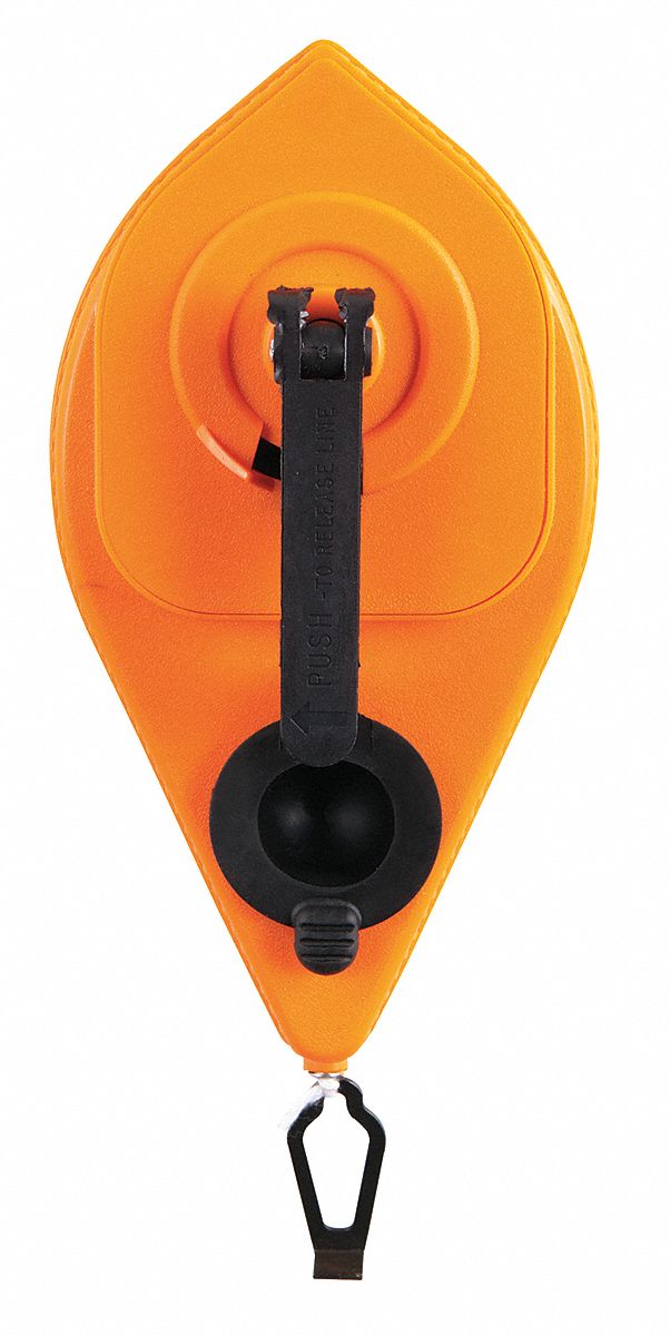 Chalk Line Reel,Standard,100 ft.,3 oz. - Grainger