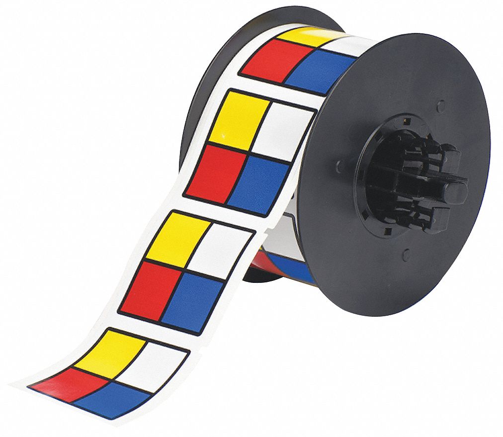 NFPA Diamond, 2 1/4 in x 2 1/4 in, Precut Label Roll - 6XGY9|B30-244 ...