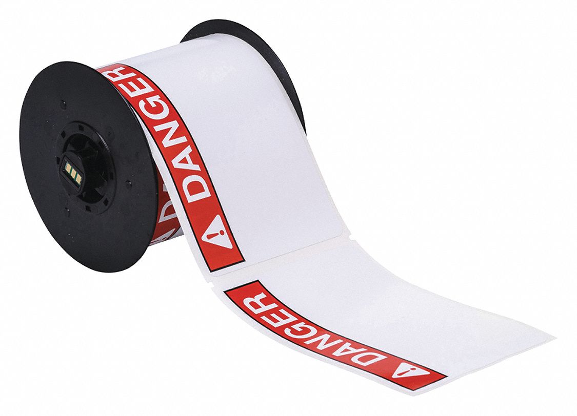 Danger, DANGER Header, Precut Label Roll - 6XHA0|B30-25-595-ANSIDA ...