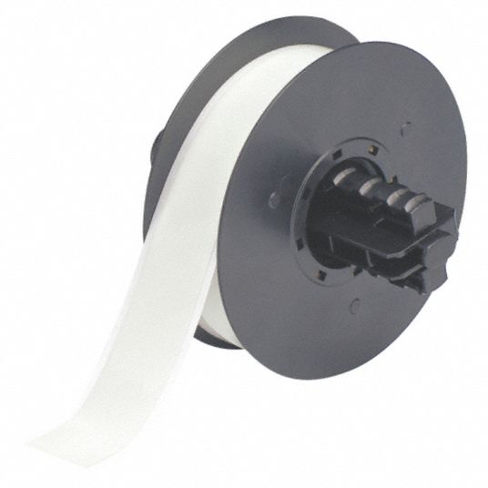 BRADY Continuous Label Roll: 1 1/8 in x 50 ft, Glow in the Dark ...
