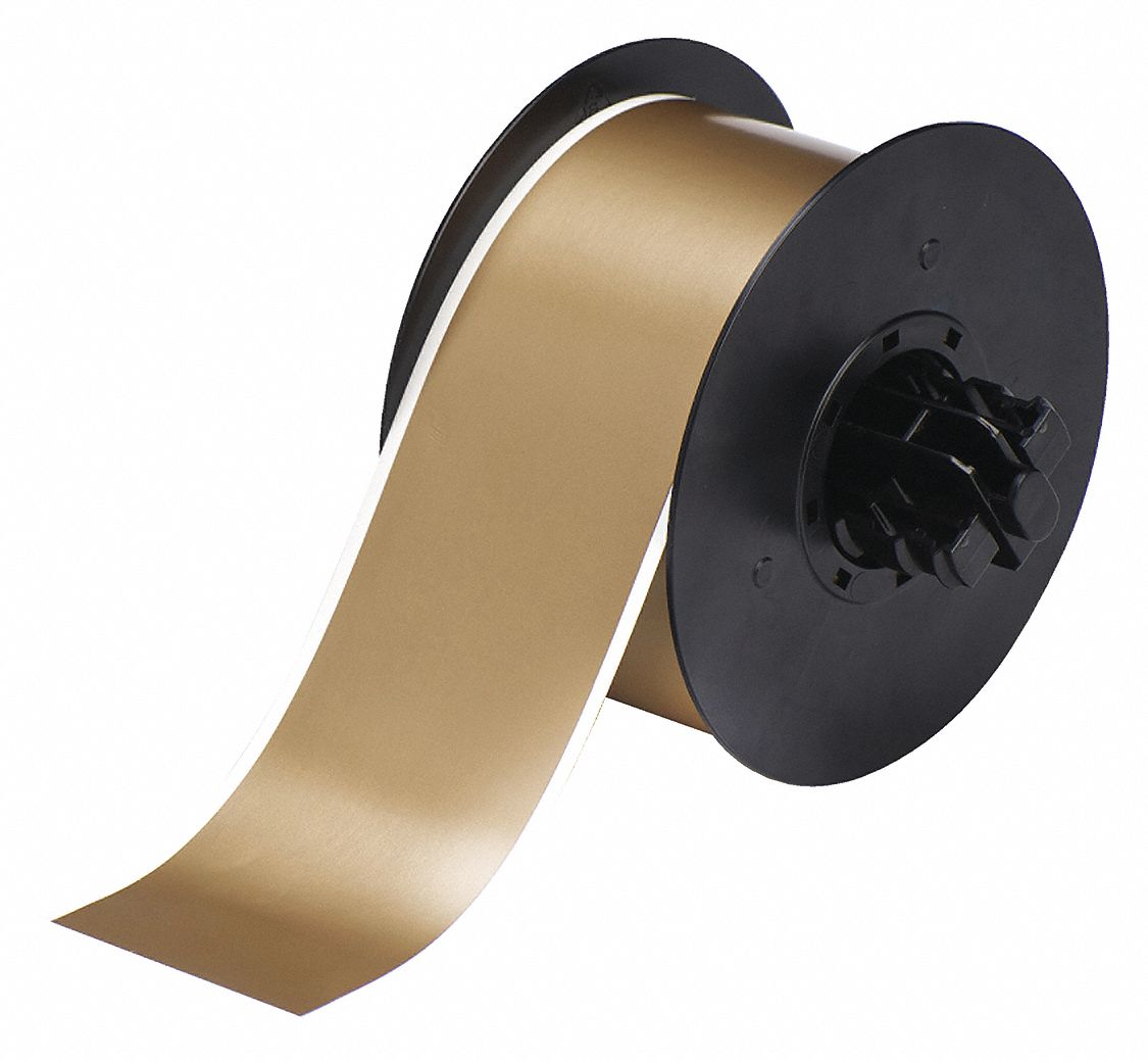 2 1/4 in x 100 ft, Vinyl, Continuous Label Roll - 6XHG8|B30C-2250-595 ...