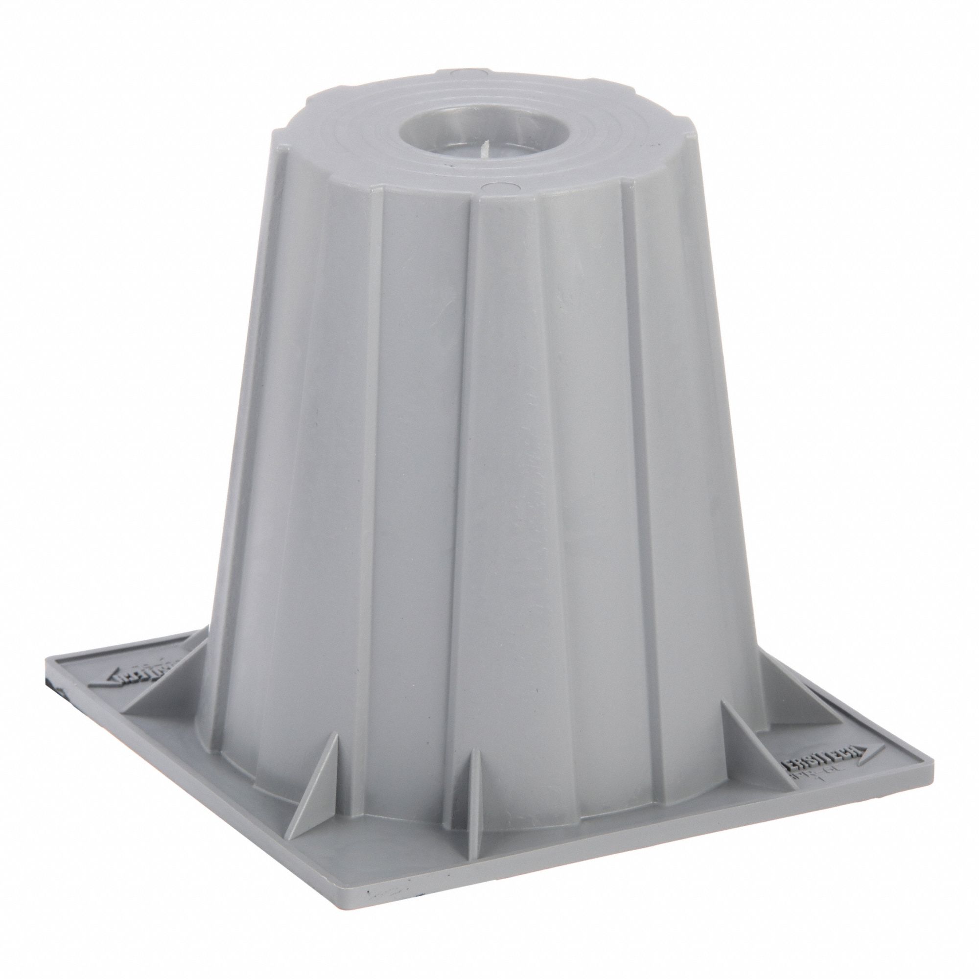 DIVERSITECH, Round Pad, Indoor/Outdoor, Heat Pump Riser - 6XJG9|HPR-6 ...