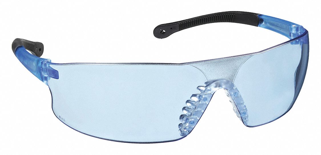 RADIANS, Light Blue Lens, Frameless, Safety Glasses - 6XKF9|RS1-B ...