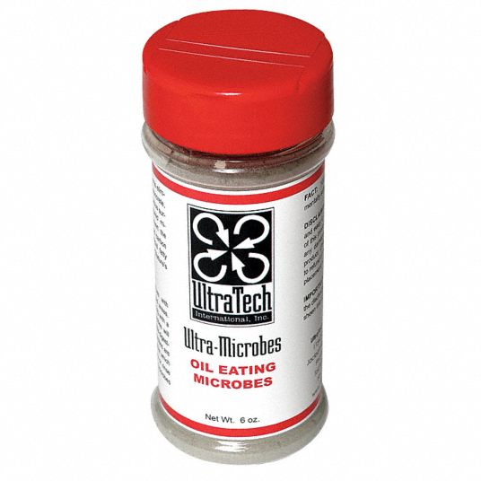 ULTRATECH, 6 oz Container Size, Shaker Bottle, Oil Eating Microbes ...