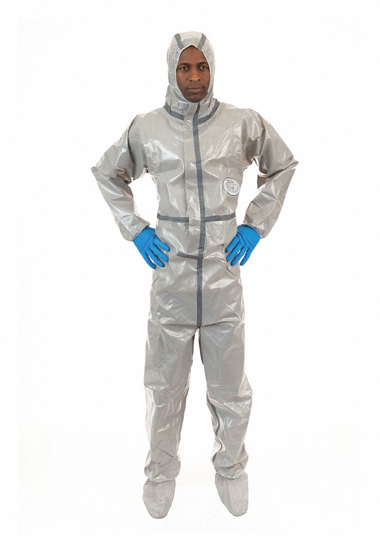 INTERNATIONAL ENVIROGUARD Overol Resistente a Químicos con Capucha ...