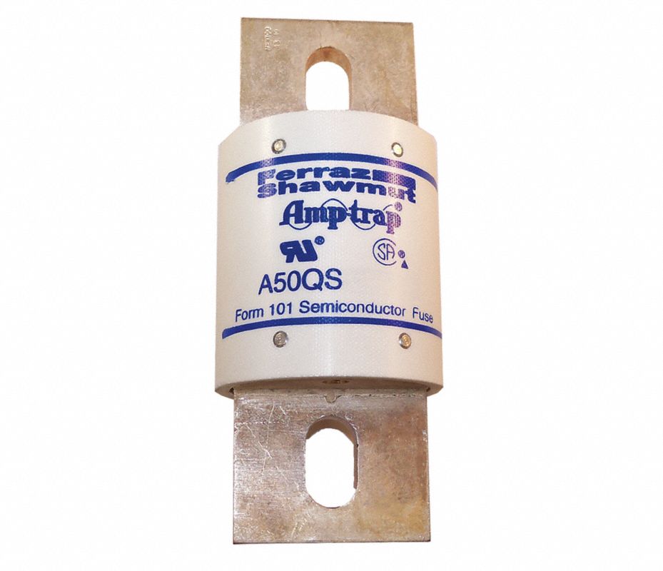 MERSEN Fusible de Acción Rápida, 1000A, Fibra de Vidrio con 500VCA/CD ...