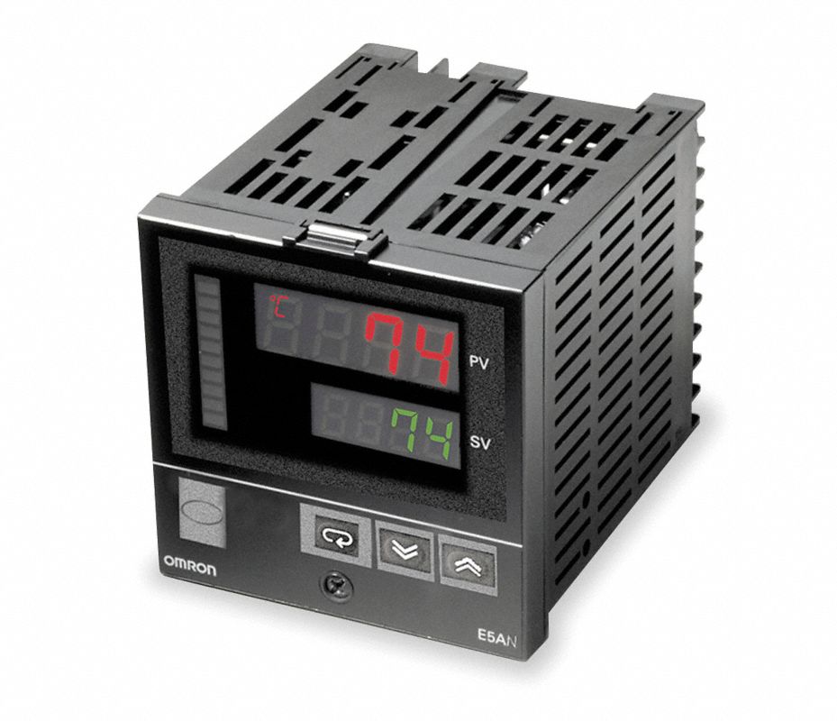 OMRON Controlador de Temperatura Digital, Tamaño DIN 1/4, Voltaje de ...