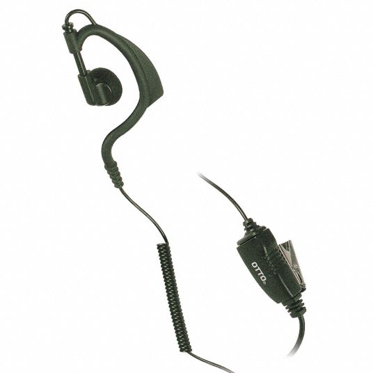 ONE WIRE EARLOOP EARBUD INLINE MIC/PTT - Grainger