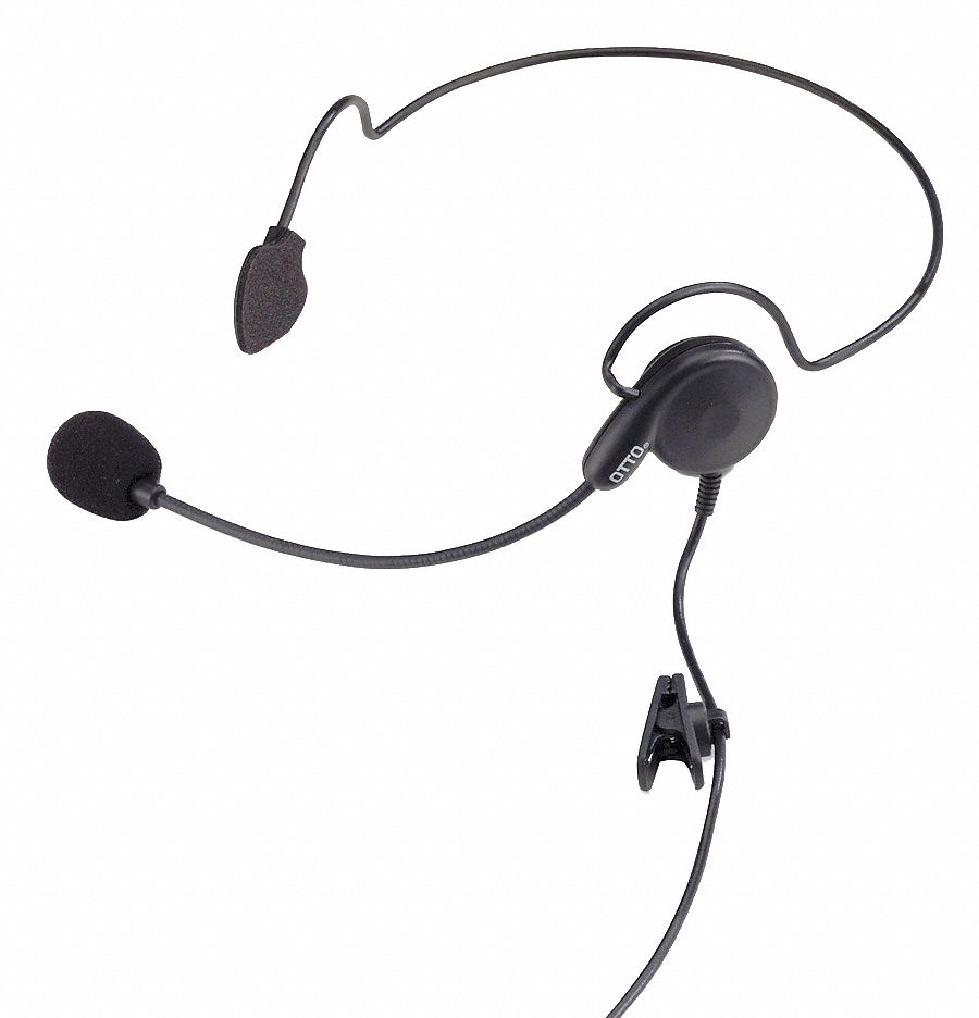 OTTO, Behind-the-Head, Push To Talk, Headset - 6XUC4|V4-BA2CM1 - Grainger