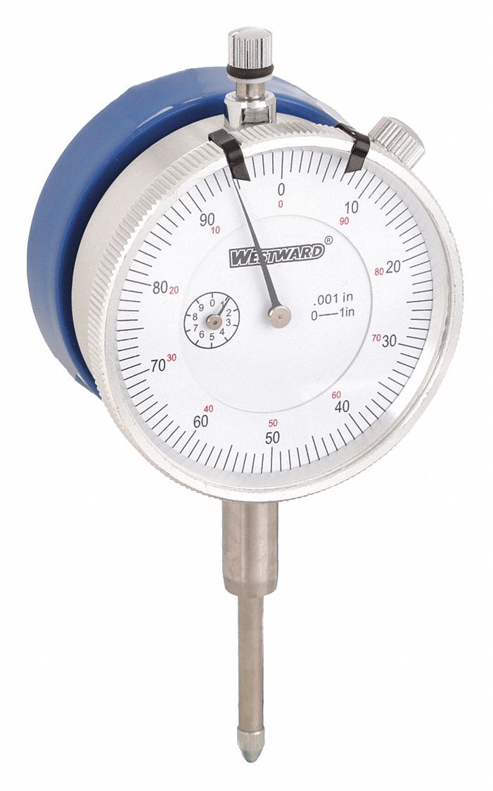WESTWARD, 1 in, Inch, Dial Indicator - Lug Back - 6XU93|6XU93 - Grainger