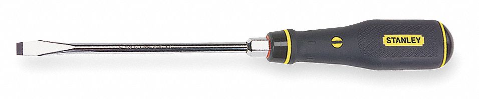 Screwdriver, Keystone Slotted, Overall Length 12 3/4 in - Grainger