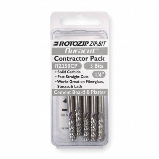 Duracut Zip Bit,Pk5 - Grainger