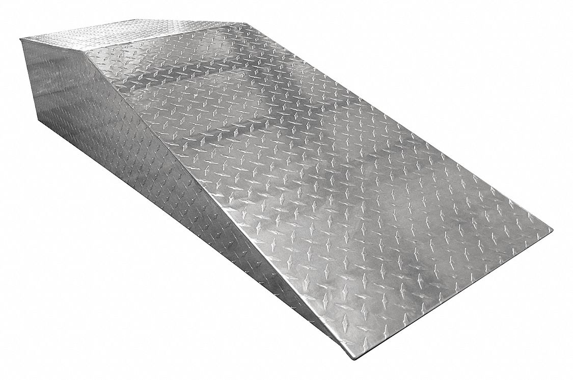 5 1/2 ft Overall Lg, 18 in Overall Wd, Truck Wheel Riser - 6XW75|6XW75 ...