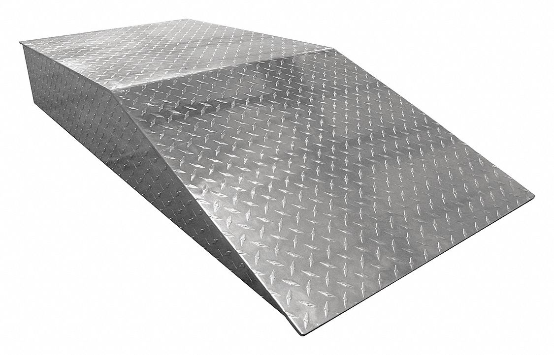 4 1/2 ft Overall Lg, 24 in Overall Wd, Truck Wheel Riser - 6XW81|6XW81 ...