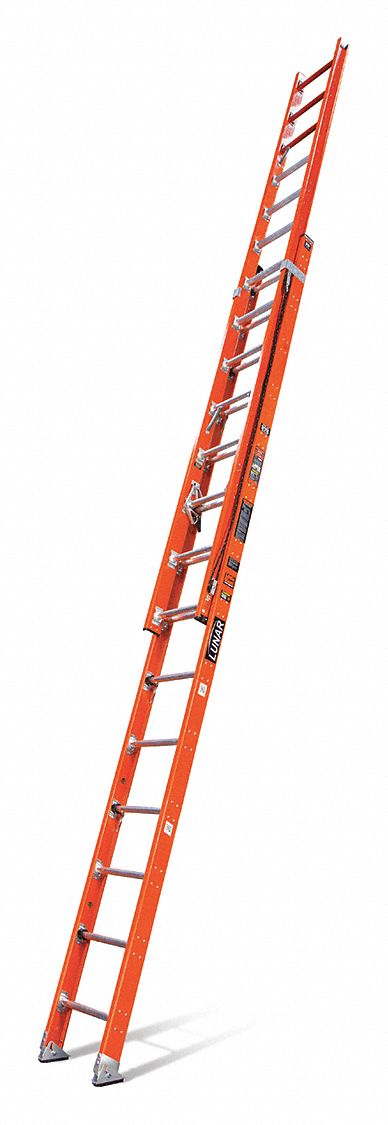 LITTLE GIANT, 28 ft Overall Ht, Fiberglass, Extension Ladder - 6XWH2 ... LITTLE GIANT, 28 ft Overall Ht, Fiberglass, Extension Ladder - 6XWH2 ...