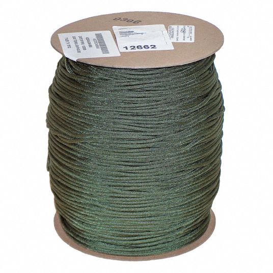 ABILITY ONE, Braid, 3/16 in Dia, General Purpose Utility Rope - 6XWH8 ...