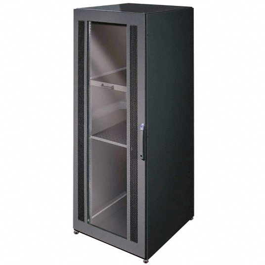 RITTAL Network Cabinet, Free-Standing, 42 Rack Units, 3200 lbs. Load ...