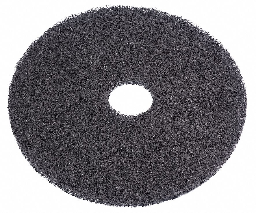 11 in Recycled Plastic Polyester Fiber Round Stripping Pad, 350 rpm ...